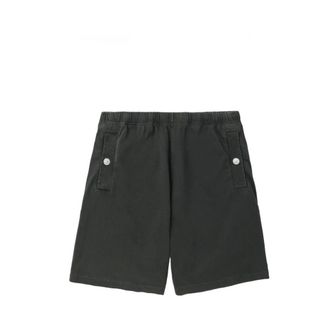 Stone Island Graue Bermuda-Shorts aus schwerer Baumwolle - - Shorts - Herren - Grau - S