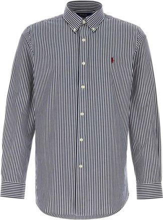 Polo Ralph Lauren Homme, Chemises, Bleu, Taille: S Chemise boutonn&eacute;e ray&eacute;e