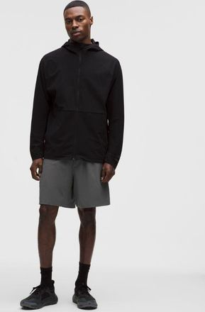 lululemon Short Pace Breaker doubl&eacute; pour Hommes - 18 cm - Gris - Taille 3XL