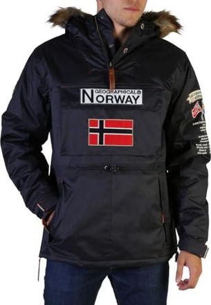Geographical Norway Barman Man Veste pour Homme Bleu - Bleu - XL