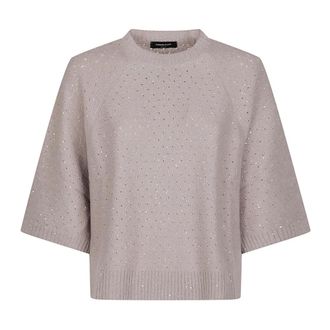 Fabiana Filippi Round-Neck Strickwaren - - Knitwear - Damen - Grau - S