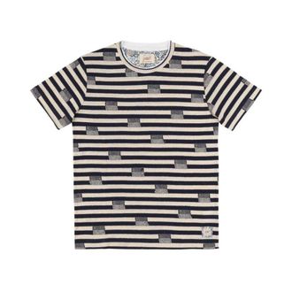 Bob Homme, Tops, Multicolore, Taille: XL T-shirt Lino Rigato