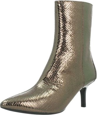Geox Bottines Kleopy - Femme - Chaussures - Brun - Taille: 37 EU