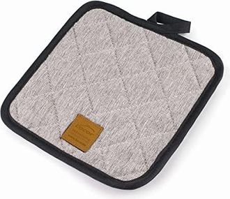 Lacor Lacor - 60046 - Handschuhbackofen Lima Kollektion, hitzebeständig, Hängeband, 20 x 20 cm, marmoriert grau