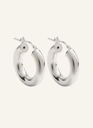 Pompidou Creolen Small By Glambou silber