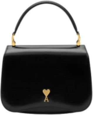 Ami Femme, Sacs, Noir, Taille: ONE Size Sac Rivet de Coeur