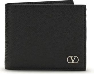 Valentino Garavani Homme, Accessoires, Noir, Taille: ONE Size Portefeuille VLogo Signature