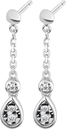 Edenly Diamantohrringe Josephine in Weißgold