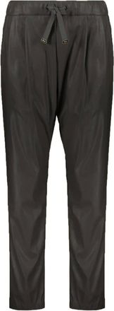 Herno Femme, Pantalons, Noir, Taille: 36 FR Pantalon &agrave; Cordon &Eacute;lastique