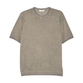 KANGRA Girocollo M/Manica Tinto Vintage - - Tops - Herren - Braun - L