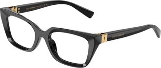 Dolce & Gabbana Damen, Accessories, Schwarzk, 53 MMGr&ouml;&szlig;e