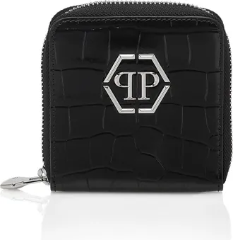 Philipp Plein Mid-Zip Brieftasche