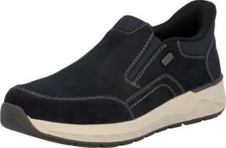 Rieker Homme 11551 Mocassin, Bleu, 43 EU