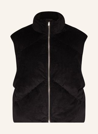 Rough. Rough. Cordweste schwarz