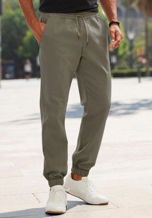 John Devin Jogger Pants Jogg Pants aus elastischer Baumwoll-Qualit&auml;t