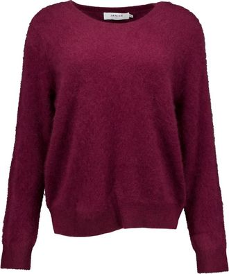 Janice Femme, Pulls, Rouge, Taille: 42 FR Pull col rond Eon