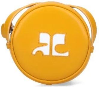 Courrèges Hobo Bags - Reedition Circle Mini Bag - Yellow - Gr. unisize - in Gelb - für Damen