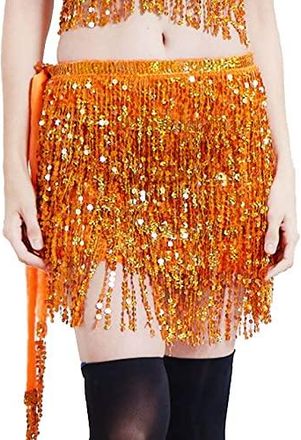 Generic Jupe Paillette Femme Short Sequin Jupe Cosplay Femme Petticoat Jupe sous-V&ecirc;tements Adorable pour Danse et Style Ballet