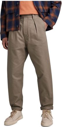 G-Star RAW Herren Unisex Pleated Chino Relaxed, Braun (Turf D20147-D190-273), 27W / 32L