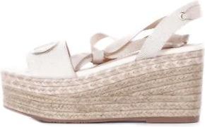 Liu Jo Femme, Chaussures, Beige, Taille: 38 EU Bali 02 Wedge Sandal