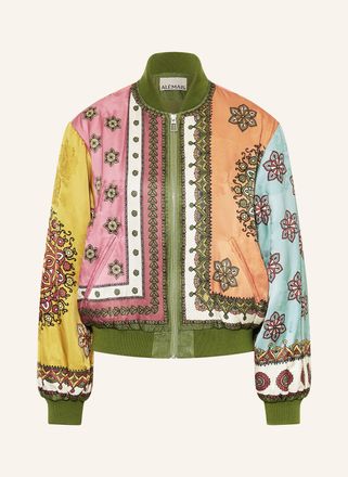 Alemais Al&eacute;mais Satinblouson Contina gruen