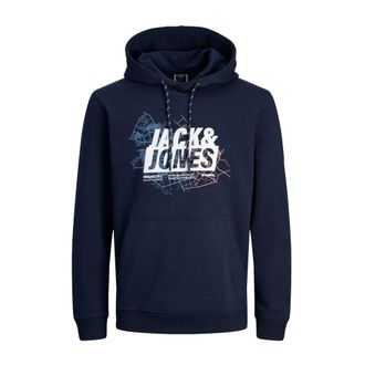 Jack & Jones Homme, Sweatshirts et sweats à capuche, Bleu, Taille: L SweaT-shirts à capuche