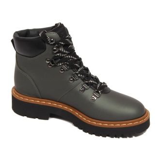 Hogan Gr&uuml;ne Leder-Stiefeletten mit Memory-Foam-Technologie - - Shoes - Damen - Gr&uuml;n - 37 EU