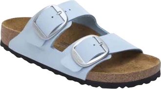 Birkenstock Femme, Chaussures, Bleu, Taille: 37 EU Arizona Big Buckle Birko-Flor