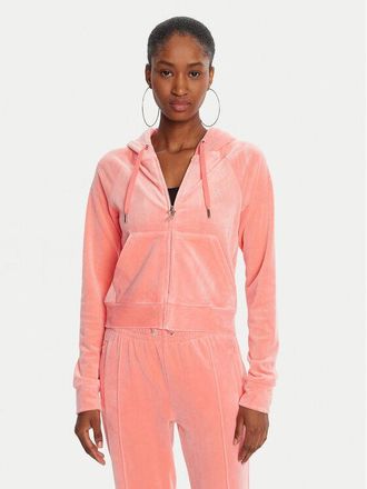 Juicy Couture Sweatshirt Madison JCWA122001 Orange Slim Fit