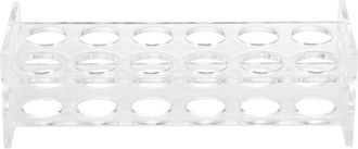 NUOBESTY Transparenter Acryl Shot Glass Halter mit L&ouml;chern Robuster Runder Schnapsglashalter und Liquor Becher Display Rack f&uuml;r Bar und Heimgebrauch Bruchsiche