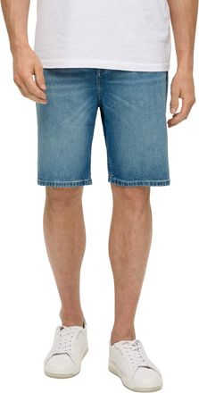 s.Oliver Jeans-Bermuda/Regular Fit/High Rise/Straight Leg