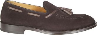 Doucal's Homme, Chaussures, Brun, Taille: 44 EU Mocassino Scamosciato Nappe