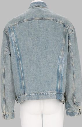Maison Margiela Taped Denim Jacket - Blue
