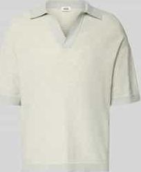 Drykorn Relaxed Fit Poloshirt mit V-Ausschnitt Modell LAURENZZO