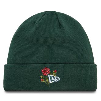 New Era M&uuml;tze New Era Rose Icon Cuff Knit Beanie 60580736 Gr&uuml;n