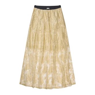 Munthe Latosha Rock - - Skirts - Damen - Gelb - XS