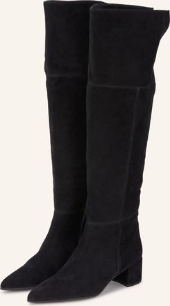 H&ouml;gl Overknee-Stiefel schwarz