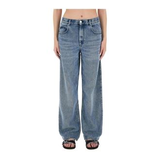 Isabel Marant Wide Leg Denim Jeans - - Jeans - Damen - Blau - M
