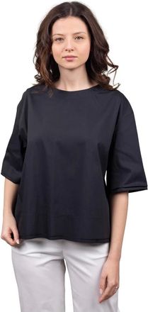 Gran Sasso Femme, Blouses et Chemises, Noir, Taille: 46 FR Blouse