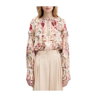 Farm Rio Royal Est Flores Bluse - - Blouses & Shirts - Damen - Mehrfarbig - S