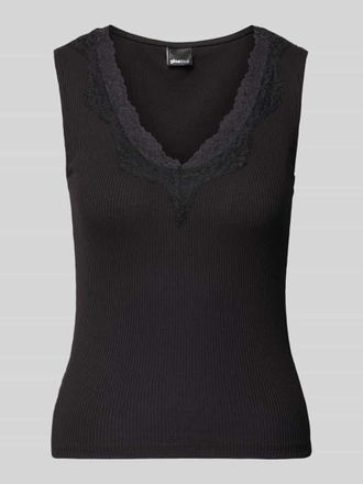 Gina Tricot Trägertop mit V-Ausschnitt und Spitze