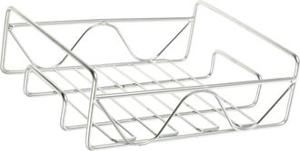 BESPORTBLE Veemoon Wandmontiertes Edelstahl Aufbewahrungskorb K&uuml;chen und Badezimmerregal ohne Bohren Rostfrei Platzsparend mit Glatten Kanten f&uuml;r Shampoo und Sch