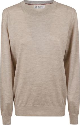 Brunello Cucinelli Damen, Strickwaren, Braun, 2XLGr&ouml;&szlig;e