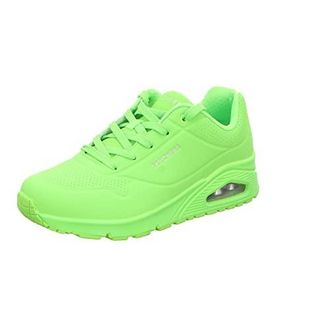 Skechers Femme Uno-Night Shades Sneaker Cooled Memory Foam, air Midsole, Durabuck Upper Baskets, Lmgn, 37.5 EU