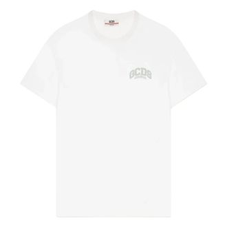 GCDS Logo Lounge T-Shirt - - Tops - Herren - Wei&szlig; - S