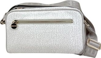 Borbonese Femme, Sacs, Blanc, Taille: ONE Size Camera Case Small