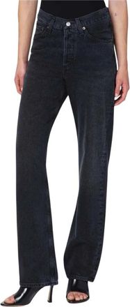 A Gold E Damen, Jeans, Schwarzk, W28Größe