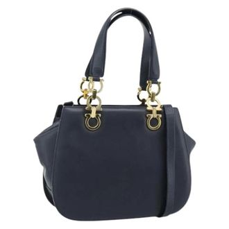 Ferragamo Pre-owned Hand Bag - - Pre-owned - Damen - Blau - ONE SIZE