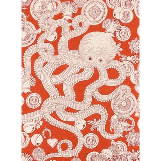 Inou&iuml;toosh Foulard imprim&eacute; en coton et soie