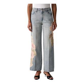 Guess Rey Wide Leg Jeans - - Jeans - Damen - Blau - W29 L31